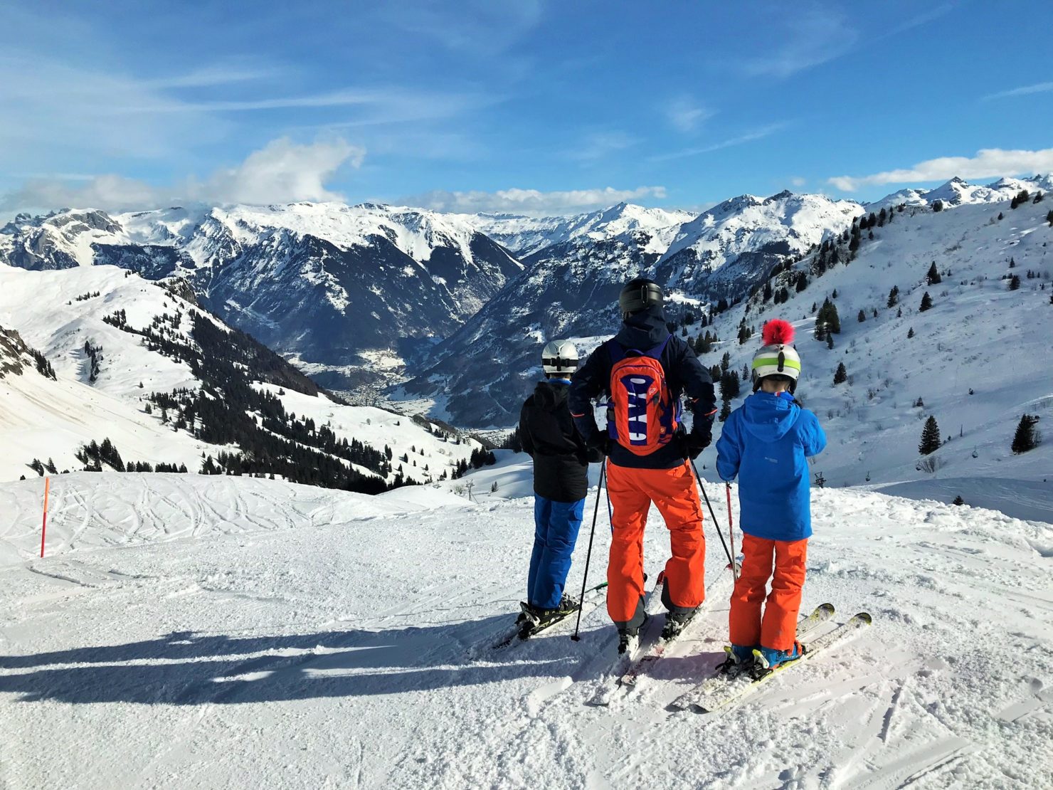 Familien-Skiferien in Braunwald: Mit dem Zug direkt auf die Skipiste ...