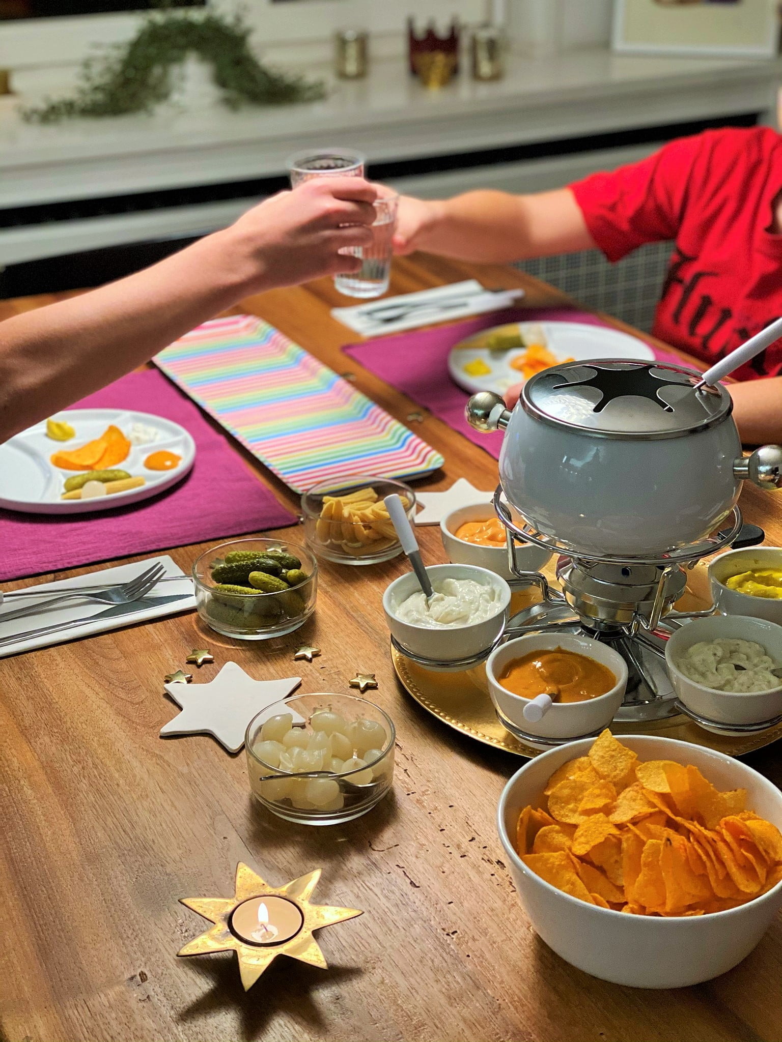 Fondue Chinoise - Schweizer Festtagsessen - Familienblog DIE ANGELONES